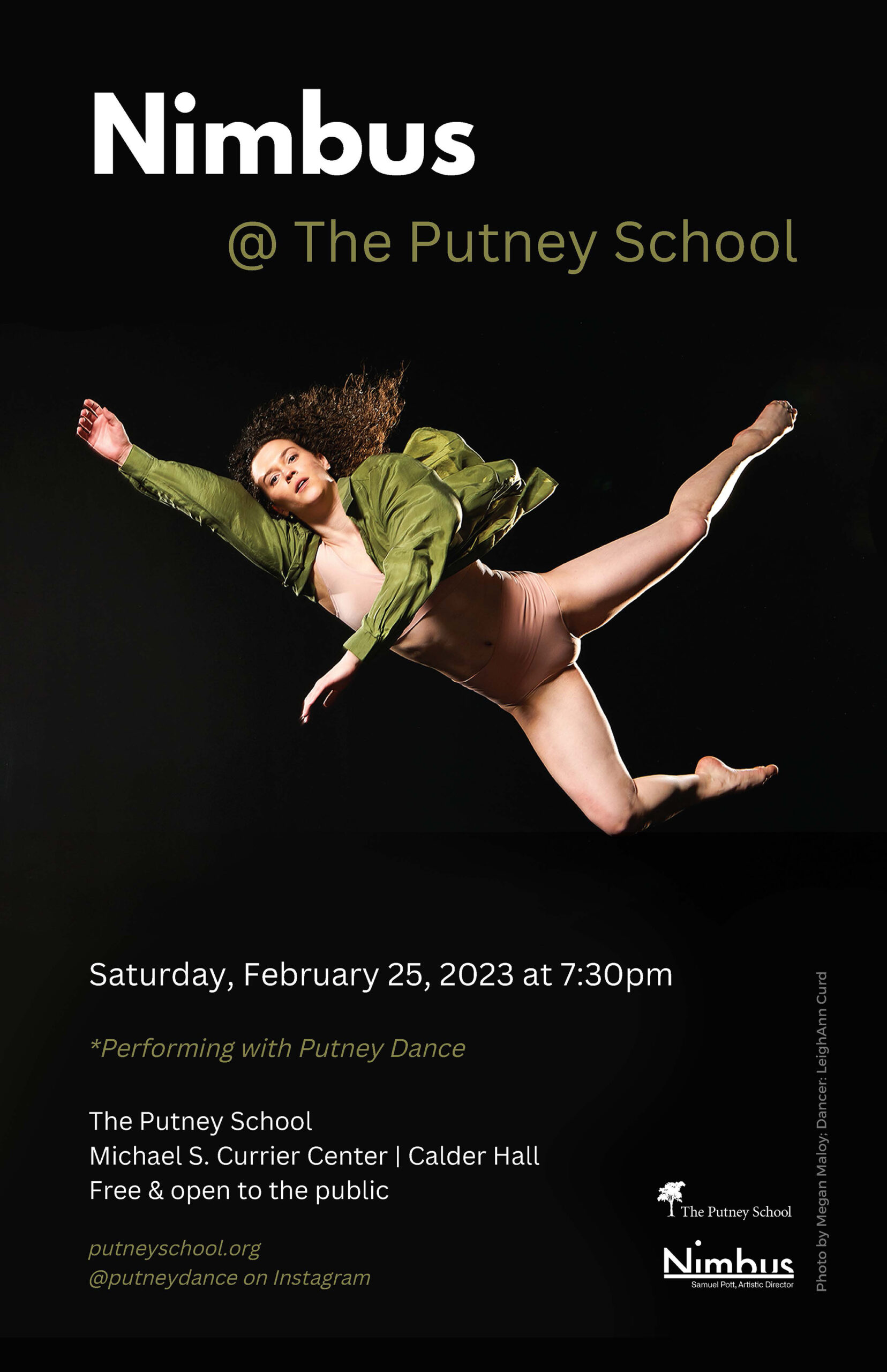 Nimbus Dance Returns for 2023 Performance on 2/25 - The Putney School