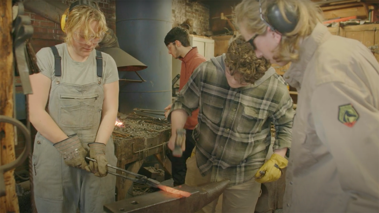 Video: Students Transform Guns into Garden Tools - The Putney School